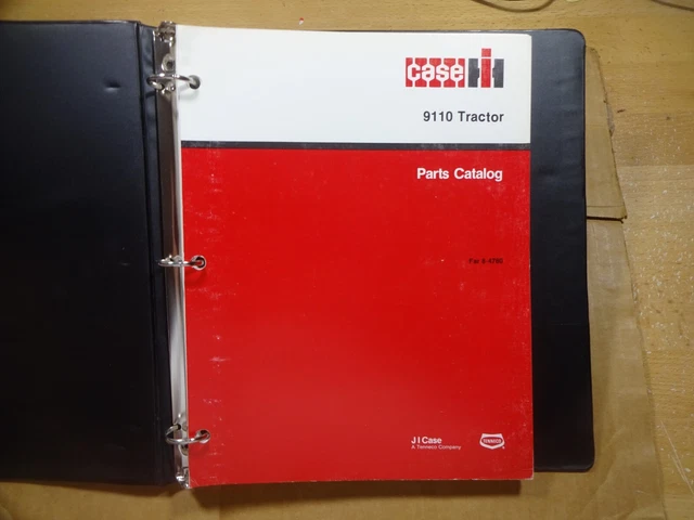 CASE IH 9110 Tractor Parts Catalog Book Manual 8-4780 Original 12/87 ...