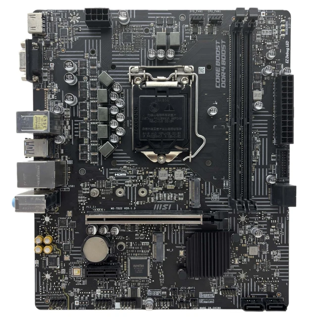 FOR MSI B560M PRO-E Motherboard DDR4*2 LGA1200 B560 Chipset HDMI VGA ...