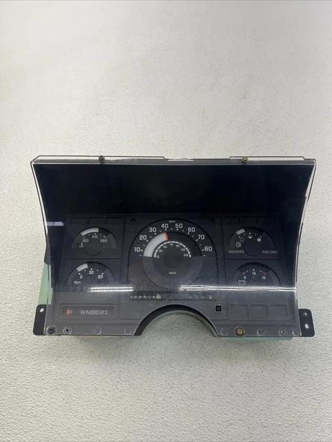 88-91 CHEVY GMC Truck 1500 Instrument Cluster Speedometer 222K Rare OEM ...