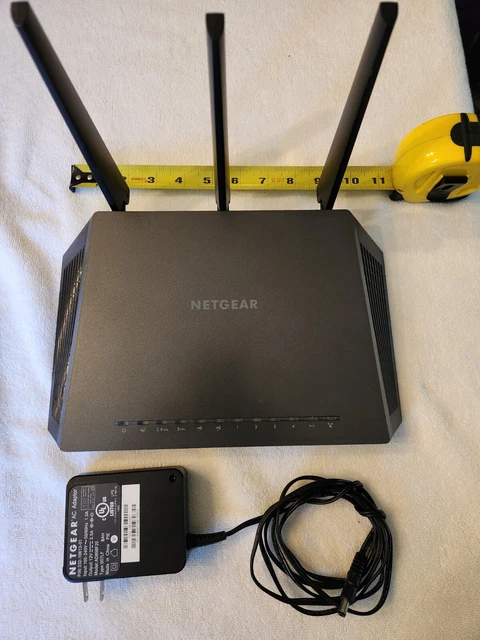 NETGEAR NIGHTHAWK AC1900 Smart WiFi Router Model R7000 Black $15.98 ...