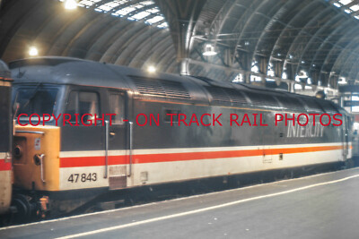 UK RAILWAY PHOTOGRAPH Of Class 47 47843. Rm47-3452 £1.70 - PicClick UK