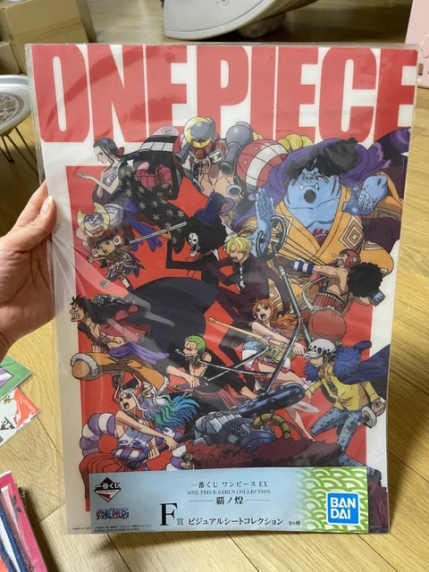 ICHIBAN KUJI ONE PIECE GIRL'S COLLECTION Visual Sheet Collection 1 type ...