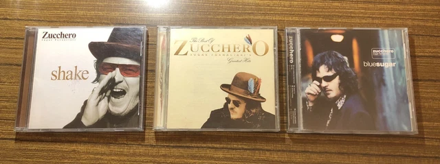 3 ALBUM CD Zucchero Sugar Fornaciari The Best Of Shake BLUE ...
