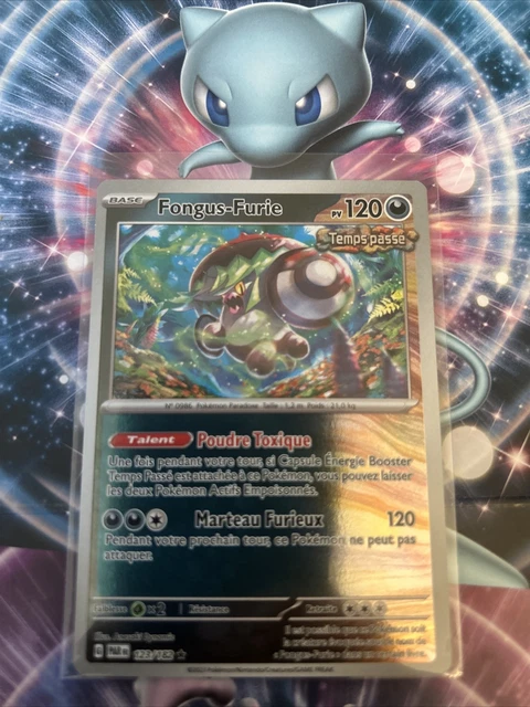 FONGUS-FURIE REVERSE - Pokémon 123/182 Ev04 Faille Paradoxe Neuf Fr EUR ...