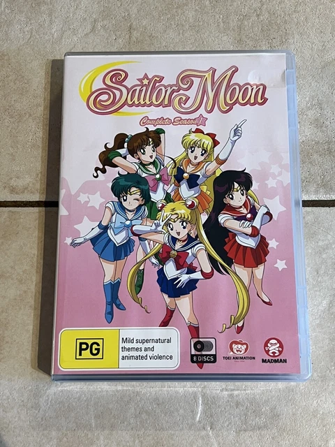 SAILOR MOON COMPLETE Season 1 DVD 8 Disc Set MADMAN $31.50 - PicClick AU
