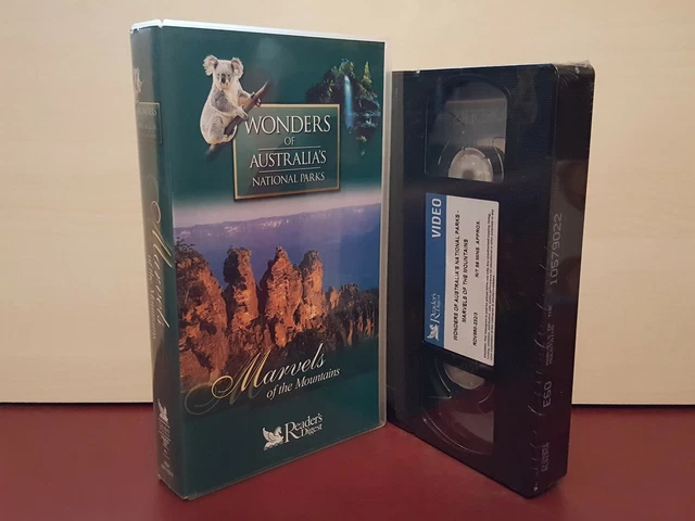 WONDERS OF AUSTRALIA'S National Parks Marvels Mountains PAL VHS Video ...