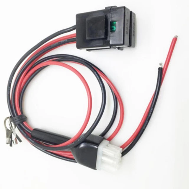 12-14V 6 PIN Power Cable Connector For Icom Radio IC-706 TS-570 TS-2000 ...