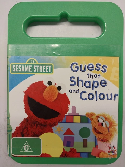 SESAME STREET - Guess That Shape and Colour DVD (PAL, 2009) FREE POST ...