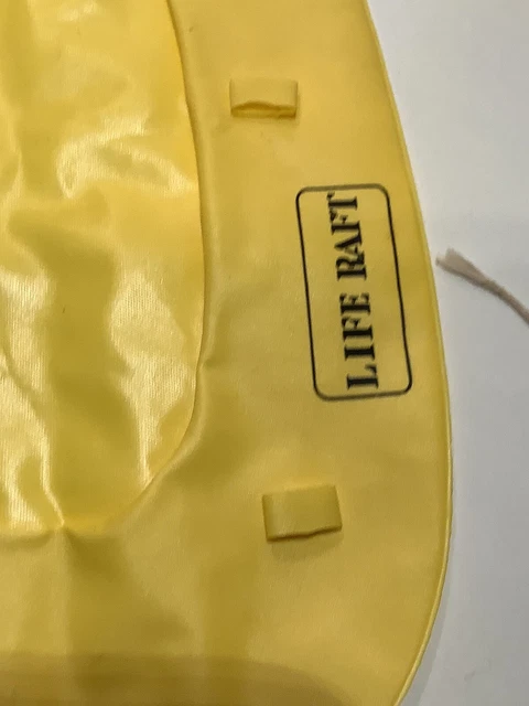 VINTAGE ACTION MAN Original 1966 Yellow Survival Raft Dinghy, Oar ...