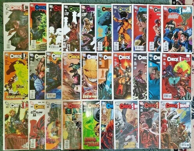 LOT OF 29 Checkmate Comics DC 2006 Series #1-31 missing #21 & 26 NM ...