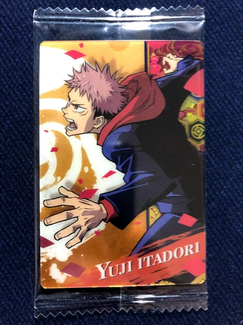 YUJI ITADORI 2-01 R Jujutsu Kaisen Wafer Special Card Anime BANDAI EUR ...