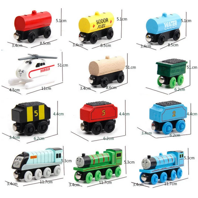 BRIO THOMAS-THE TANK Engine&Friends Wooden Toy Train Magnetic-Compatibl ...