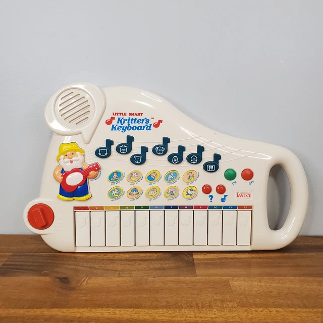 VINTAGE VTECH LITTLE Smart Kritters Keyboard Old McDonald Rare Toddler ...
