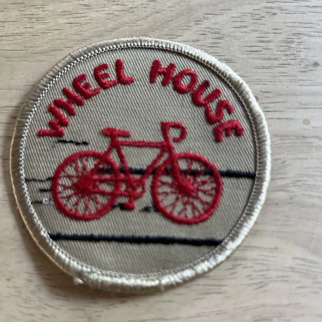 VINTAGE WHEEL HOUSE Bike Patch Round 3” $7.25 - PicClick