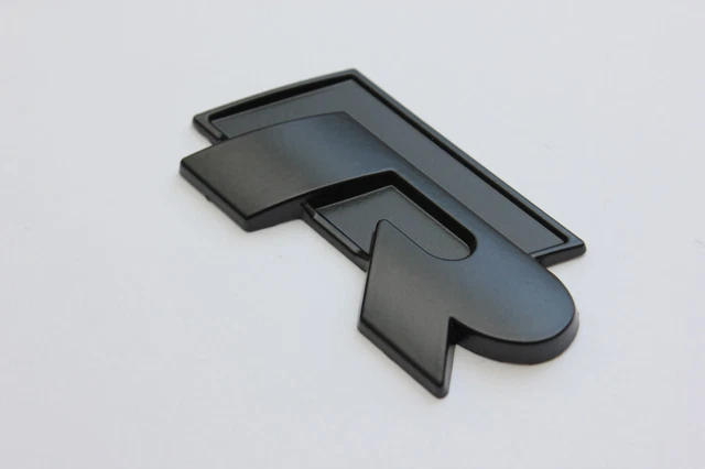 VW R LINE Badge Matte Black Emblem for Polo Golf Jetta Passat Tiguan ...
