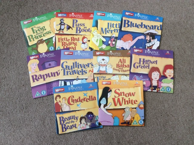 10 DAILY MIRROR Fairytale Classics DVDS £7.50 - PicClick UK