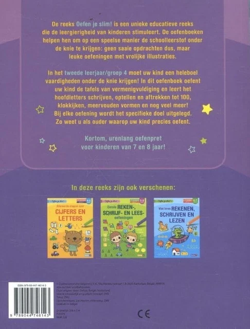 ZNU 2DE LEERJAAR groep 4 7-8 jaar: Zo leuk is oefenen! (Oefen je slim ...