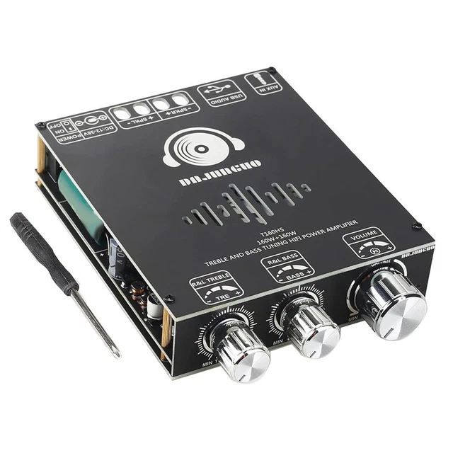 CARTE D'AMPLIFICATEUR DE Puissance Bluetooth T160HS avec Caisson d7259 ...
