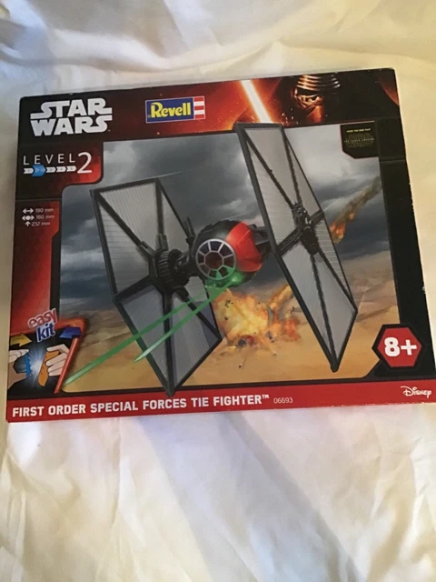 REVELL STAR WARS First Order Special Forces Tie Fighter Set New Level 2 ...