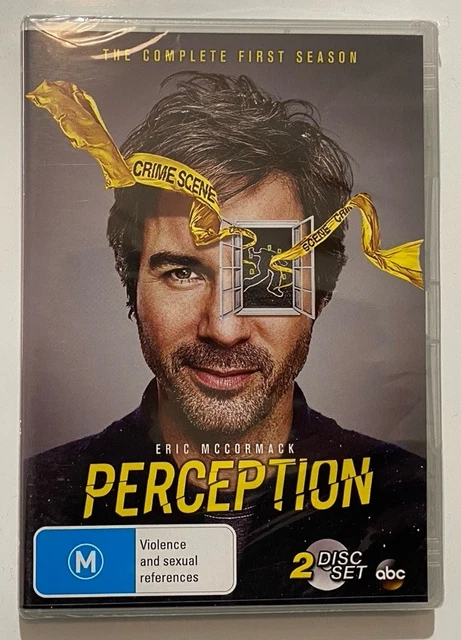 PERCEPTION SEASON 1 DVD TV Show Series Eric McCormack Drama Region 4 ...