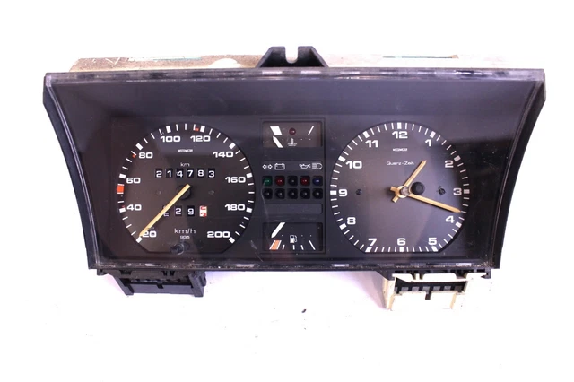 TACHOMETER VW GOLF II 2 Kombiinstrument 191919033 CA Tacho mit Borduhr ...