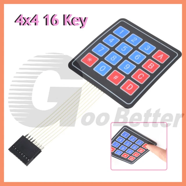 Matrix Keypad 4X4 Arduino FOR SALE! - PicClick