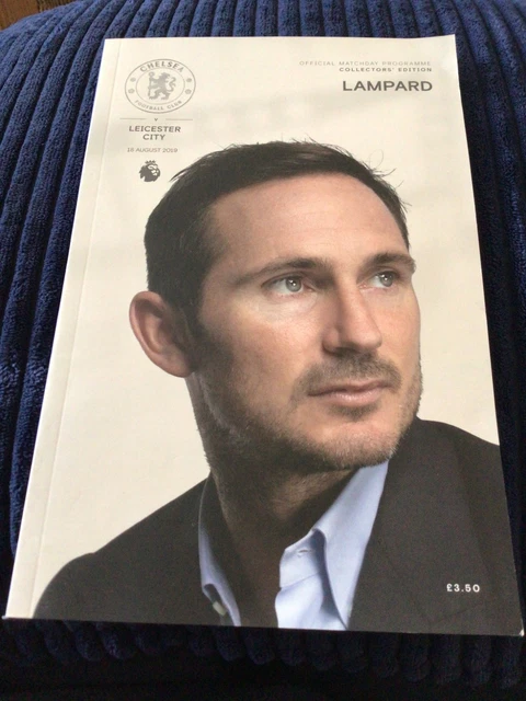 CHELSEA FC - Lampard Collectors’ Edition Matchday Programme - August ...