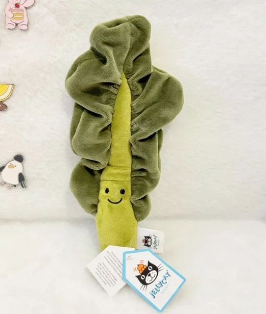 ADORABLE JELLYCAT KALE Plush Stuffed Toy, with Tags Dust Bag, Cute Gift ...