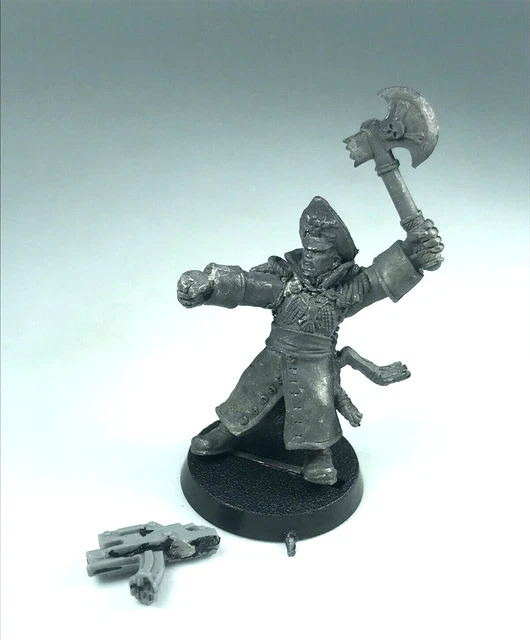 IMPERIAL GUARD COMMISSAR Commander - Warhammer 40K Classic Metal X645 £ ...