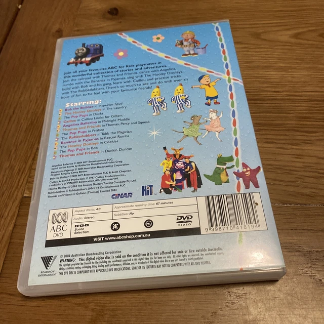 ABC FOR KIDS Just For Fun DVD Bananas In Pyjamas Bob The Builder ...