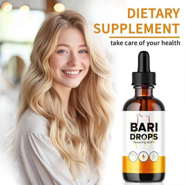 1-3X 60ML BARI GLP-1 MetabolismDrops for Weight Loss,Slimming, Energy ...