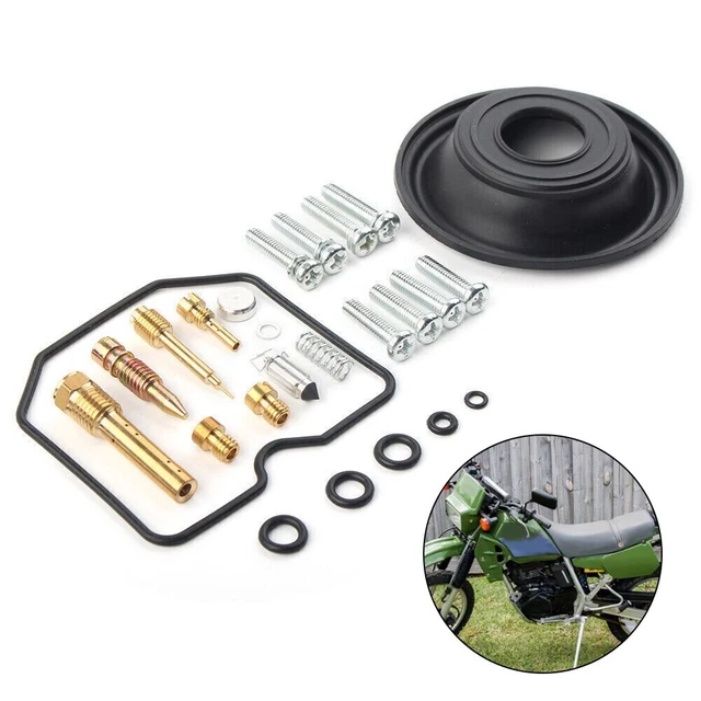FOR KLR250 87-02 KLR 250 Carburetor Carb Repair Kit Plunger Diaphragm ...