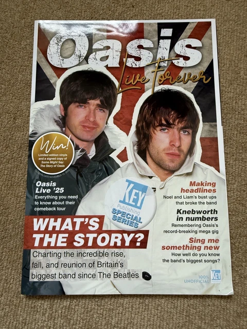 OASIS - LIVE Forever magazine- Special EditEdition 2025 £9.73 - PicClick UK