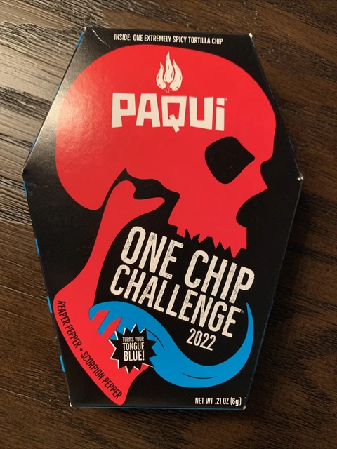 PAQUI ONE CHIP Challenge 2022 Carolina Reaper Scorpion Chile Pepper ...