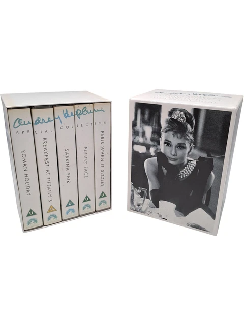 AUDREY HEPBURN SPECIAL Collection VHS Box Set Classic Films T2870 SP1 £ ...