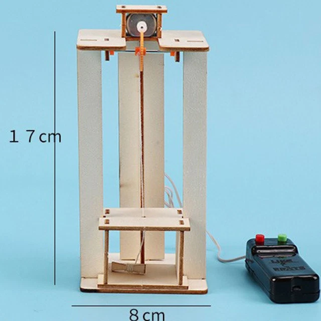 KITS FOR CHILDREN Science Experiment Lift Model Elevator Toy Physics ...