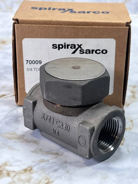SPIRAX SARCO THERMODYNAMIC Steam Trap, 3/4" TDC TRAP, 600PSIG/800F ...