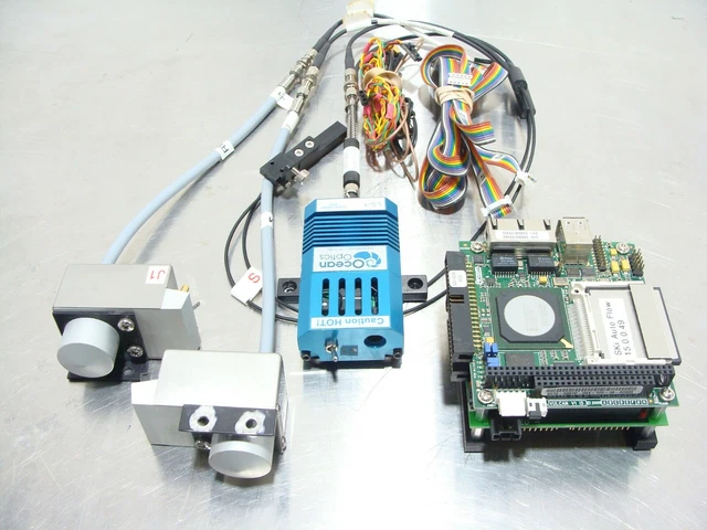 2 X CARL Zeiss MMS1 UV/VIS Fiber Spectrometer + Ocean Optics LS-1 ...