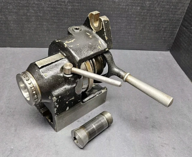 HARDINGE 5C COLLET Indexing Fixture Vertical Horizontal ½" HV-4N ...