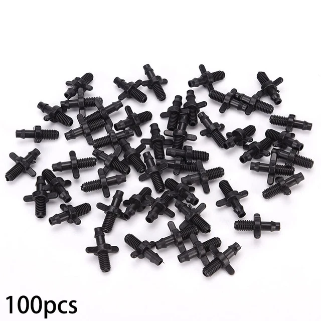 CONNECTEUR ADAPTATEUR S PARATEUR 100x6mm pour barbe jardin irrigation 4 ...
