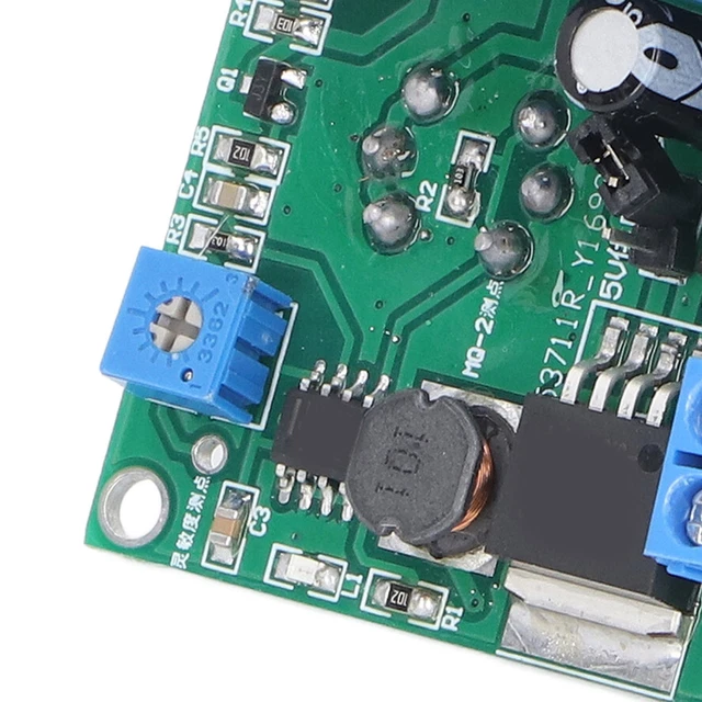 SMOKE ALARM MODULE DC5-30V Smoke Sensor Module Professional Anti ...