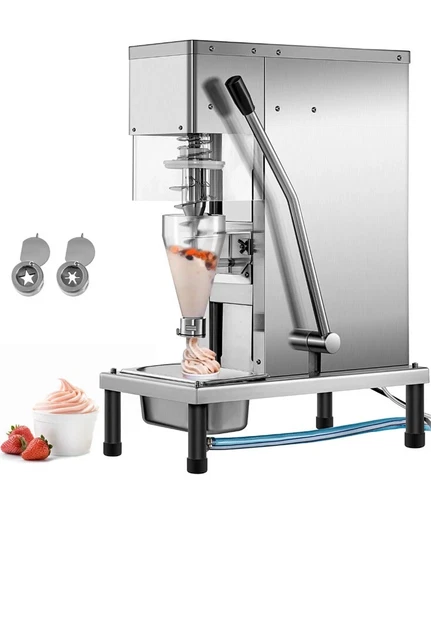VEVOR ICE CREAM Mixer Blender Machine Frozen Gelato Yogurt Milkshake ...