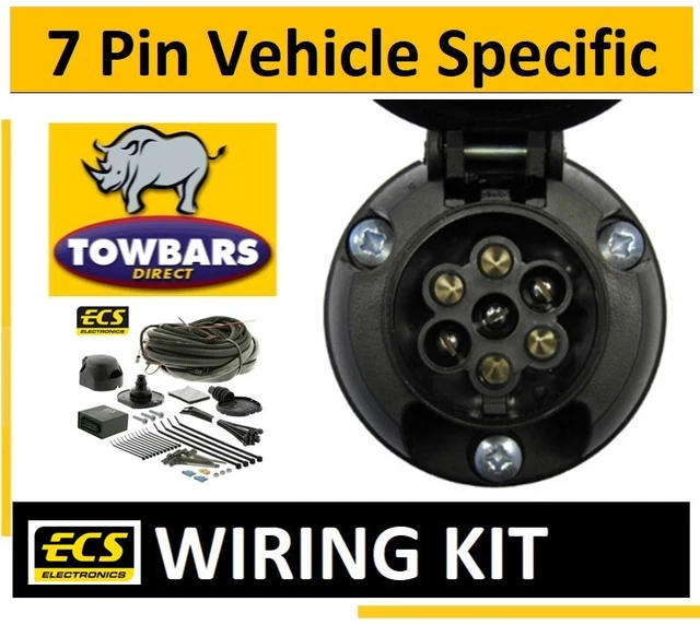 7 PIN TOWBAR Wiring Kit Ford Ranger (TKE) January 2016 to Dec 2022 ...
