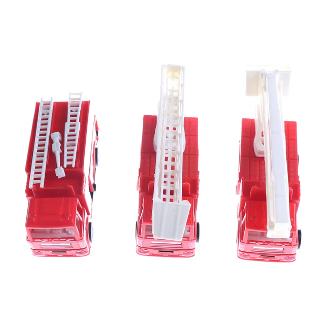 PULL BACK FIRE Truck Pretend Play Water Tanker Model Toys Kids ...