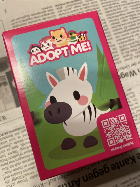MC DONALDS HAPPY Meal Spielfigur ADOPT ME 2023 Zebra Neu & Ovp EUR 4,00 ...