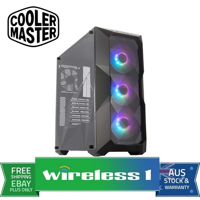 COOLER MASTER MASTERBOX TD500 Crystal ARGB Case ATX Mid Tower Tempered ...