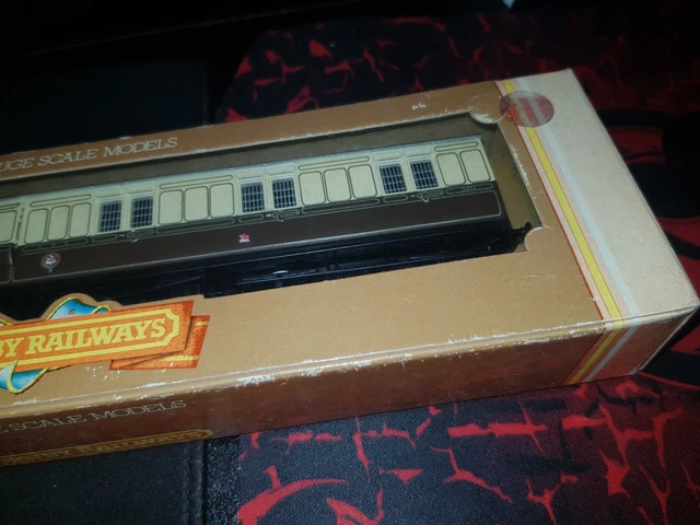 OO GAUGE HORNBY R436 GWR Clerestory Brake 3rd Coach RN 3371 Boxed bleached box £18.99 - PicClick UK