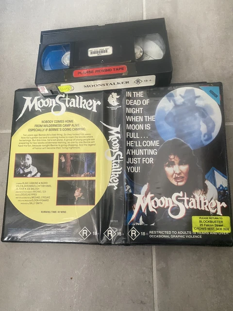 RARE/ MOON STALKER Vhs/ Original R-rated Horror HCG Video $60.00 ...