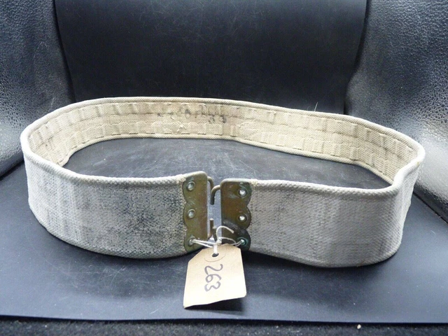 ORIGINAL BRITISH ARMY / RAF Webbing Belt - WW2 37 Pattern - 40 Inch ...
