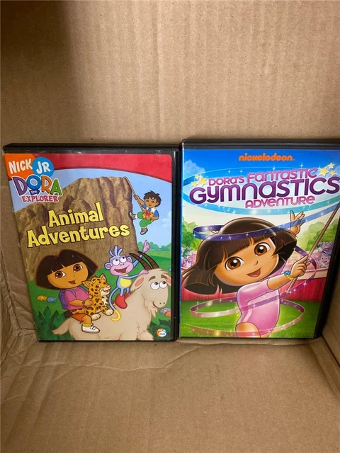 NICKELODEON DORA THE Explorer DVD Lot - Animal Adventures, Gymnastics ...
